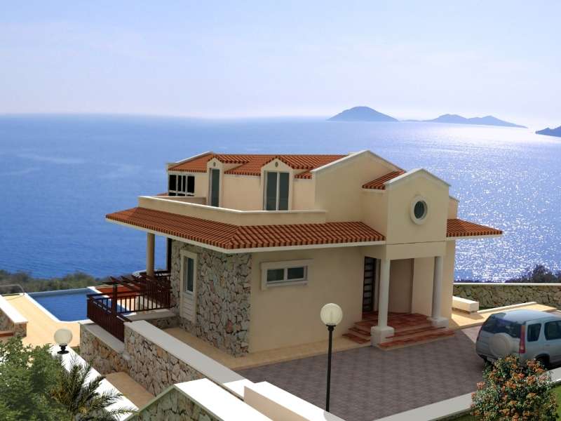 Kalkan Villa, Panoramic Sea-Views - Turkey Homes